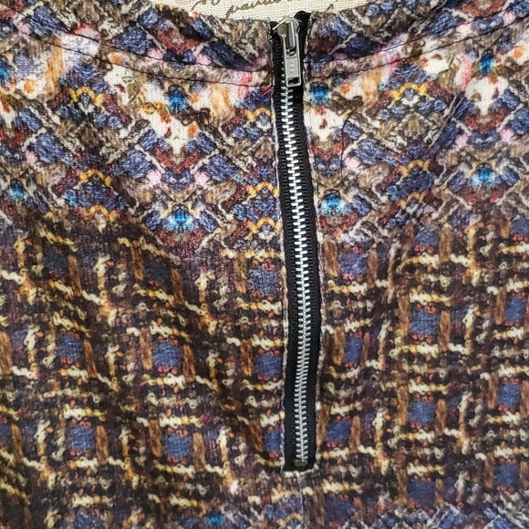 Cristinalove | Tops | Cristina Xl Tunic Embellished Multiprintcolor ...